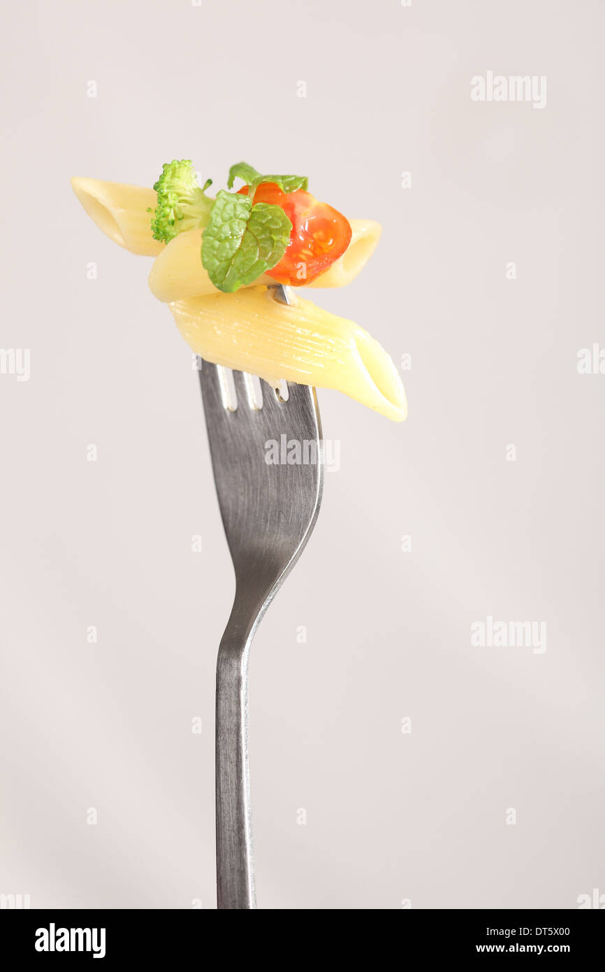 Pasta is a generic term for italian variants of noodles Stock Photo - Alamy