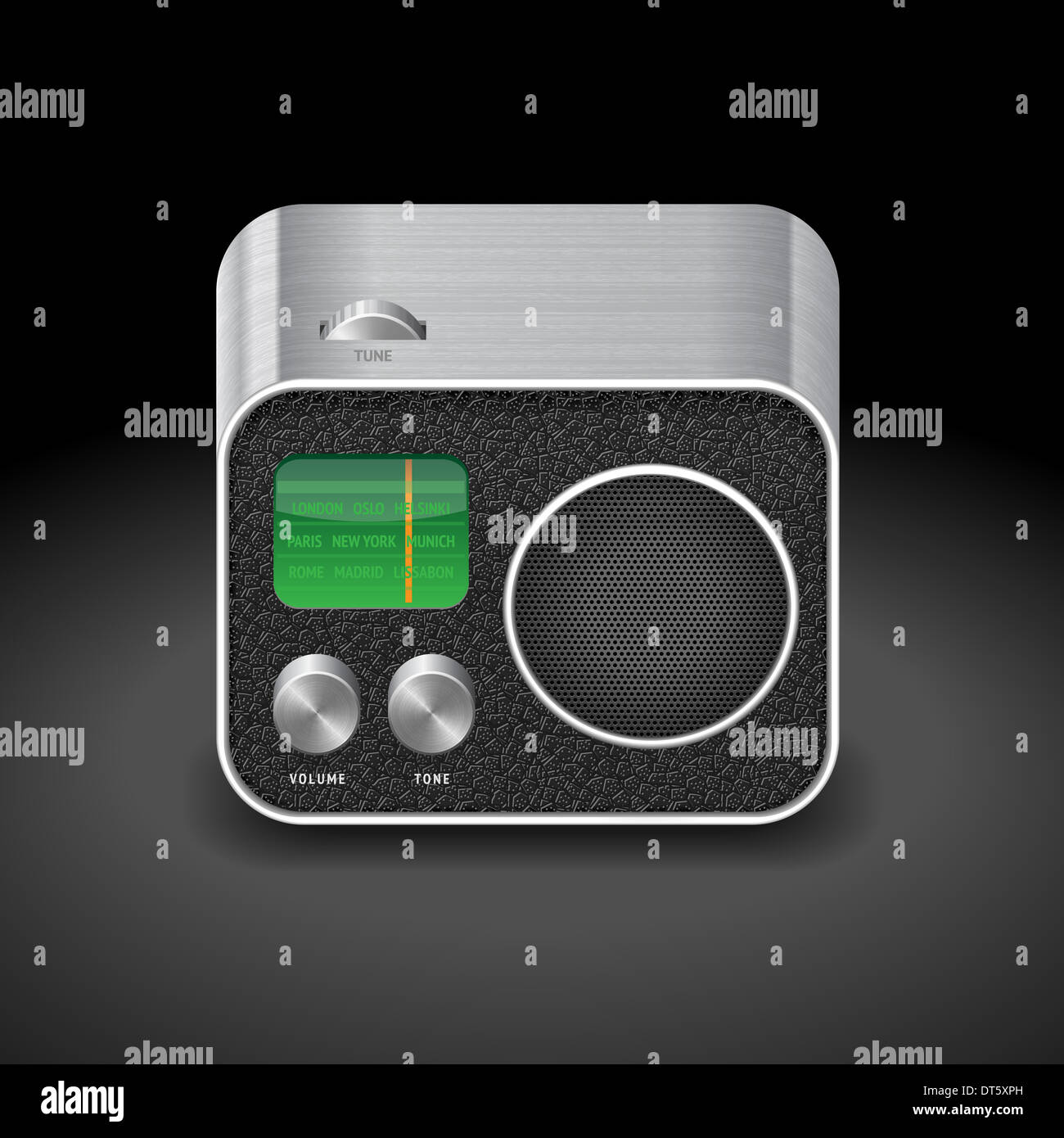 Icon for radio Stock Photo - Alamy