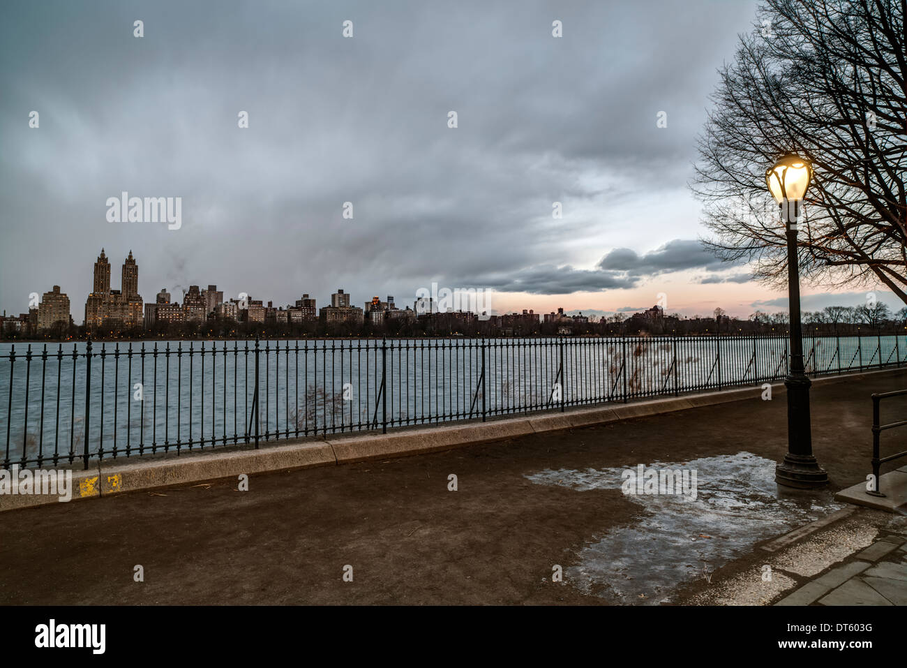 Buildings along central park new york hi-res stock photography and ...