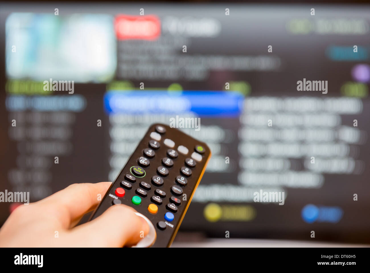 Tv remote control big hi-res stock photography and images - Alamy