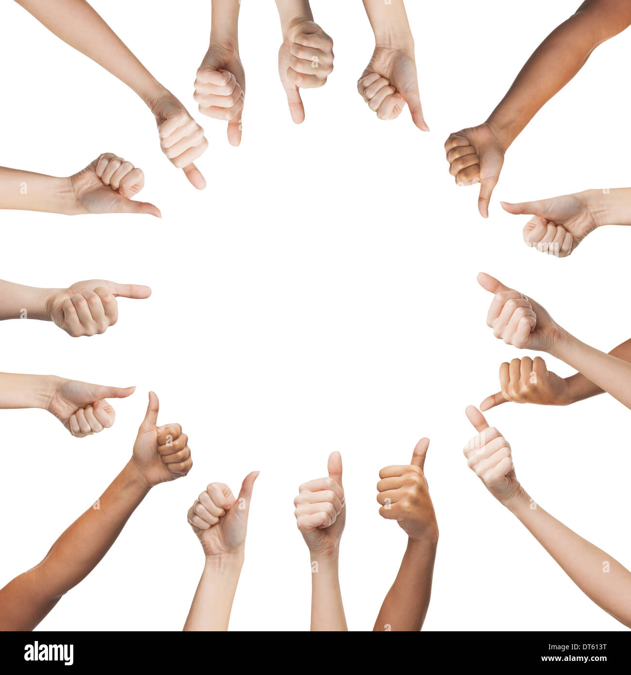 Person hands thumbs up hi-res stock photography and images - Alamy