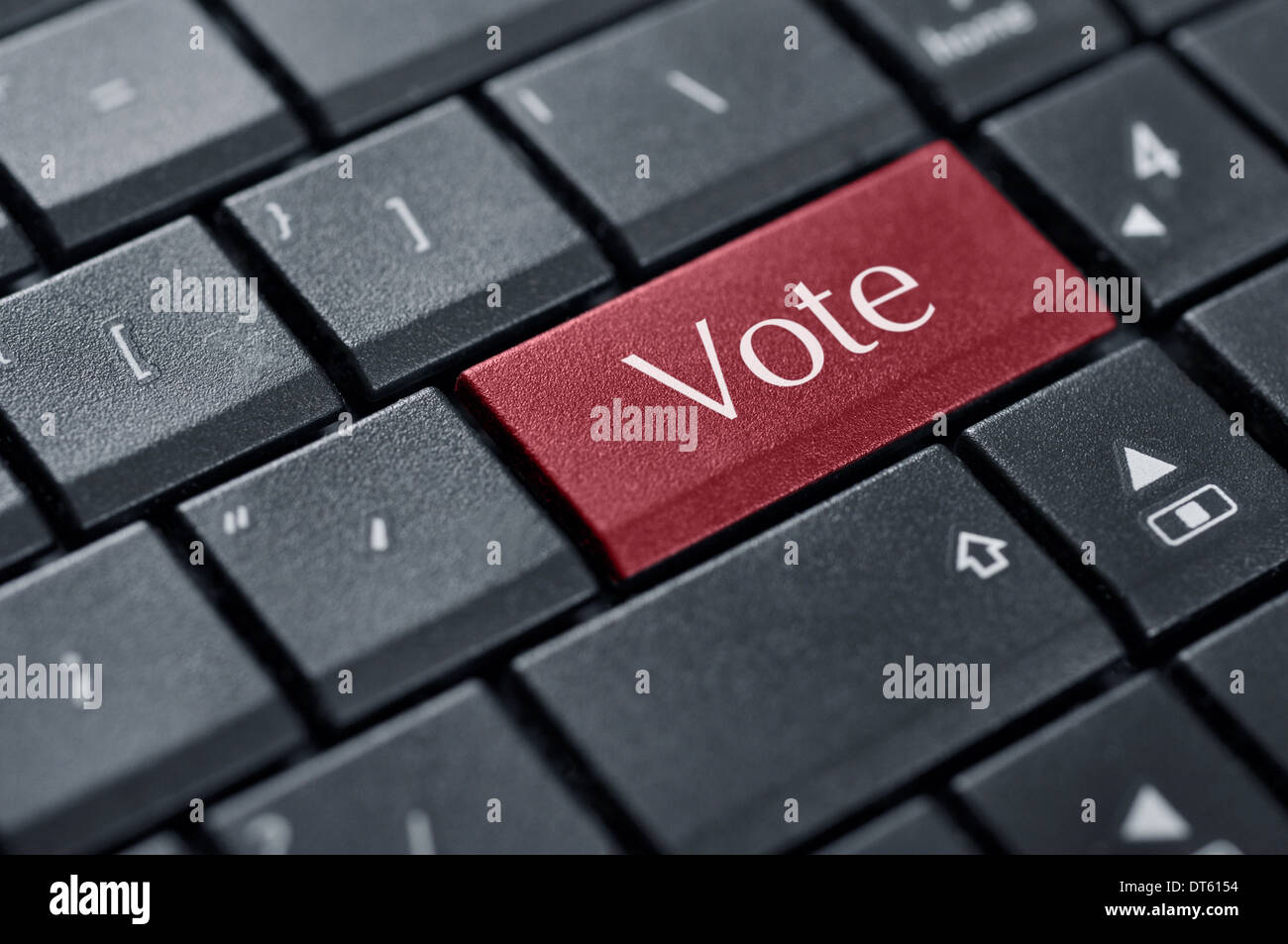 Voting concept. Words Vote on button of computer keyboard Stock Photo ...