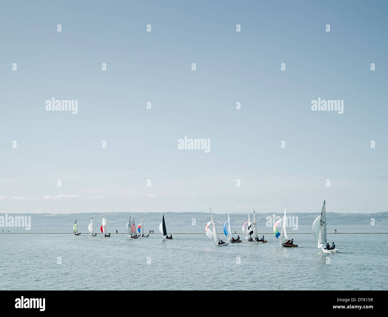 Elevated view sailing ship hi-res stock photography and images - Alamy