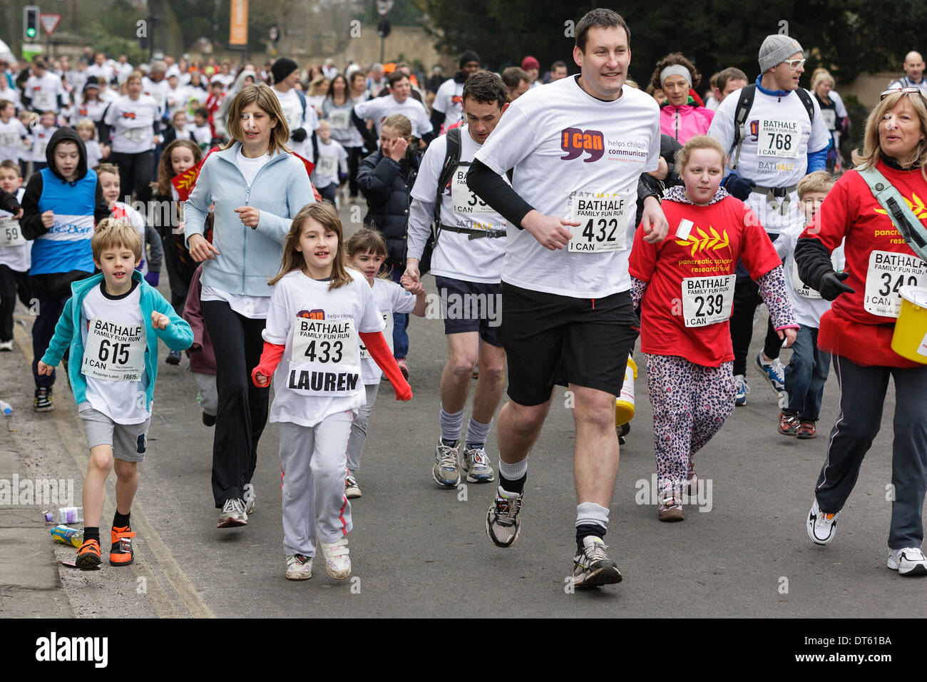 Marathon running child hi-res stock photography and images - Alamy