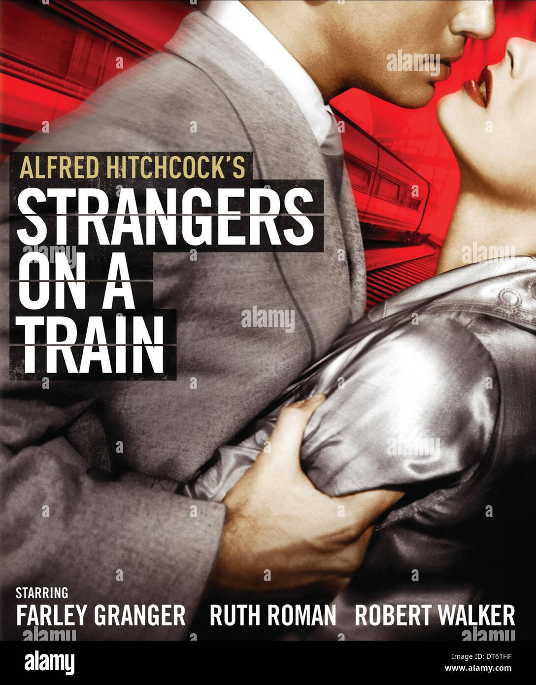 Strangers on a train movie poster hi-res stock photography and images ...