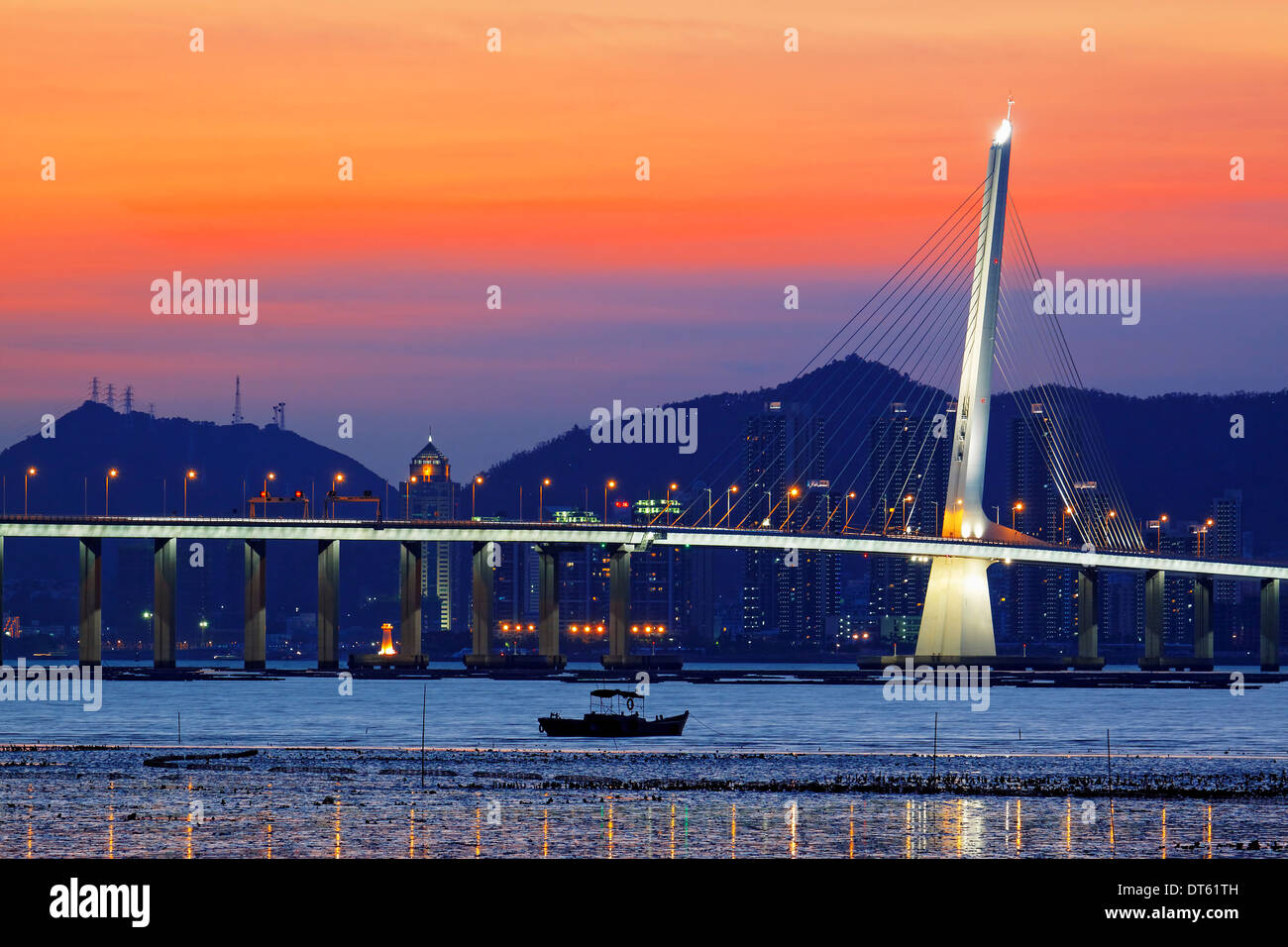 Shenzhen bay bridge in hi-res stock photography and images - Alamy