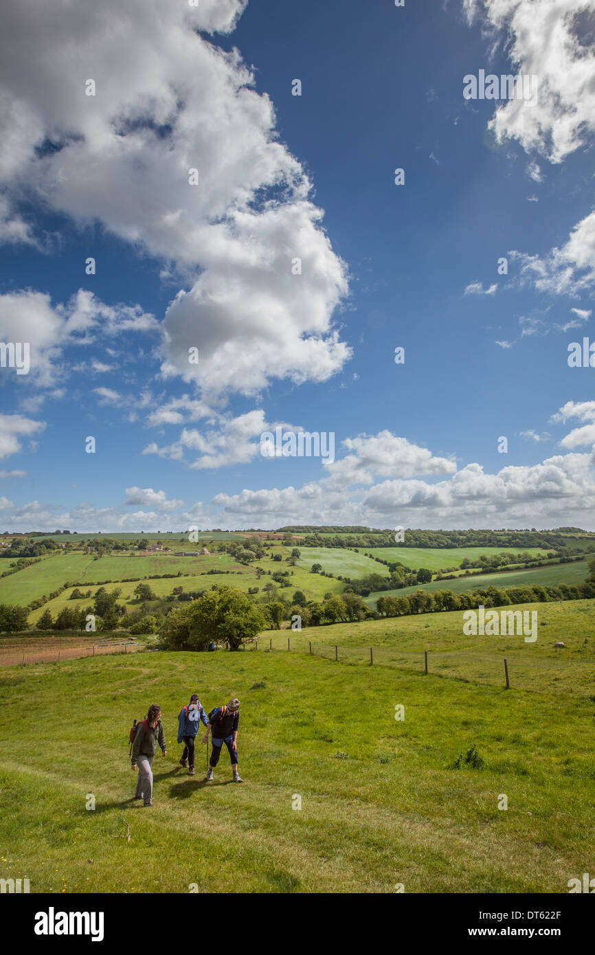 Winchcombe way walkers hi-res stock photography and images - Alamy