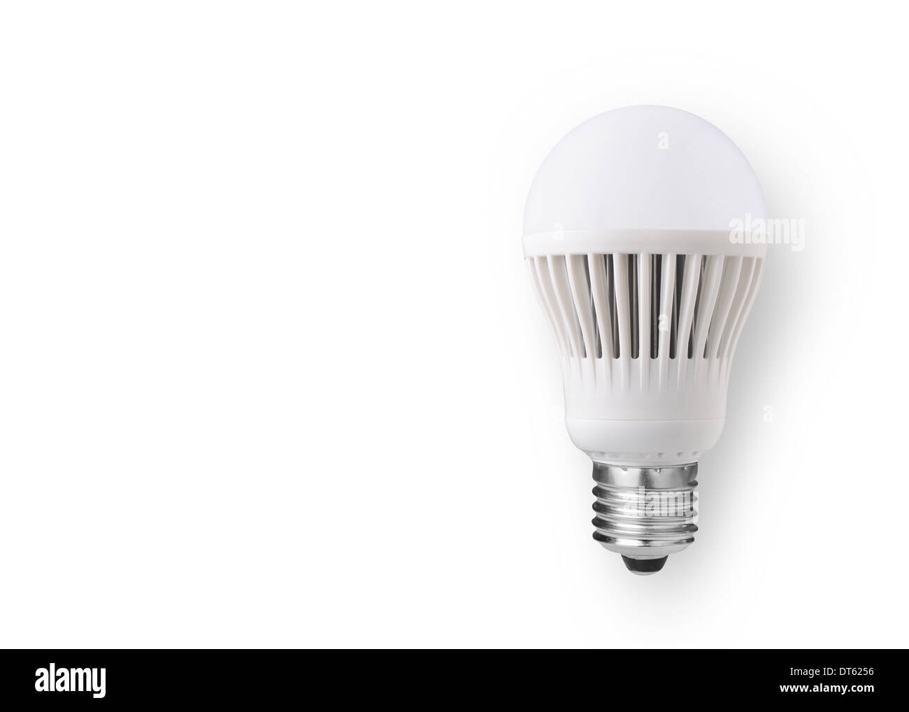 LED bulb isolated on white background Stock Photo - Alamy