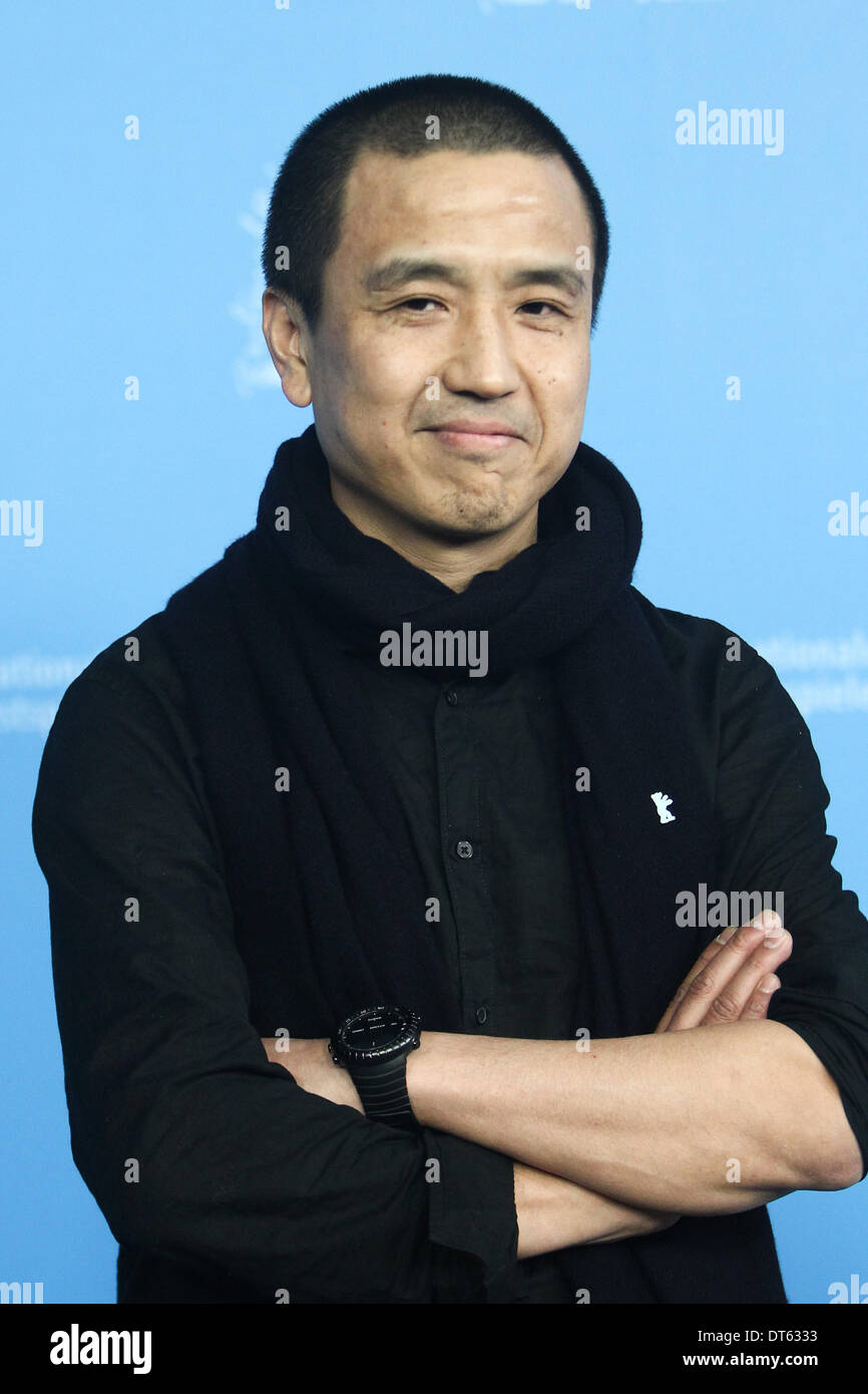Berlin, Germany. 10th Feb, 2014. Director Lou Ye poses for photos ...