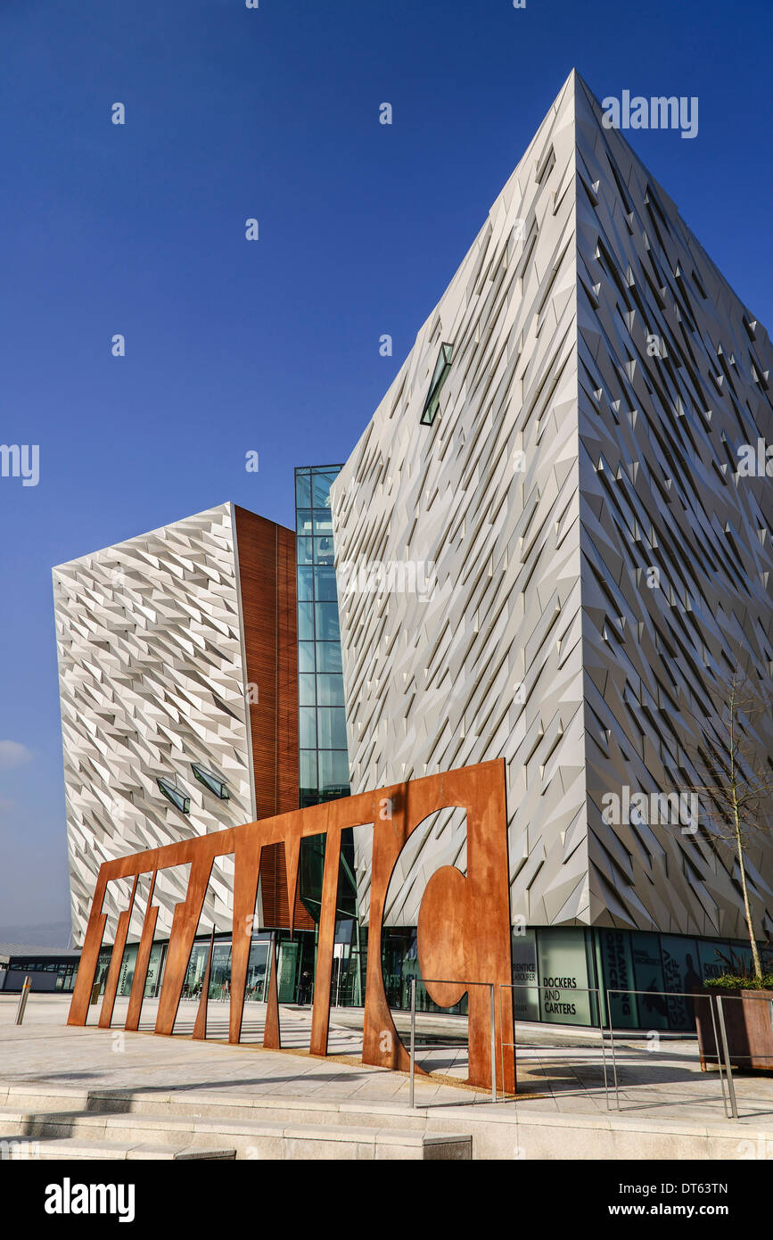 View Port Belfast Titanic Building High Resolution Stock Photography ...