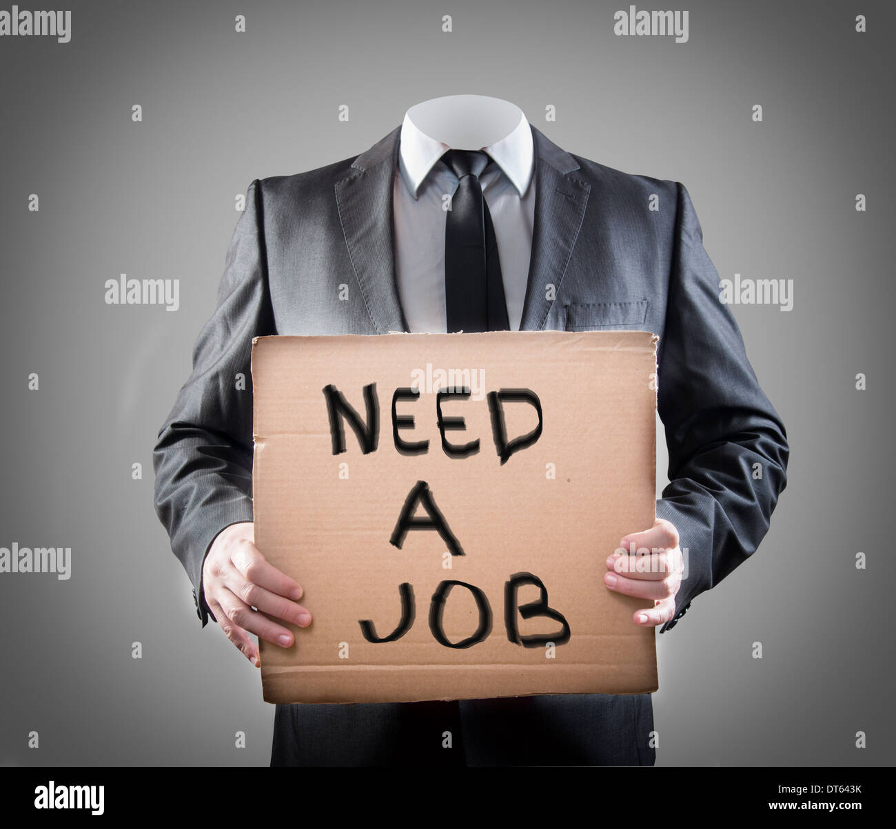 Man cardboard sign need money hi-res stock photography and images - Alamy