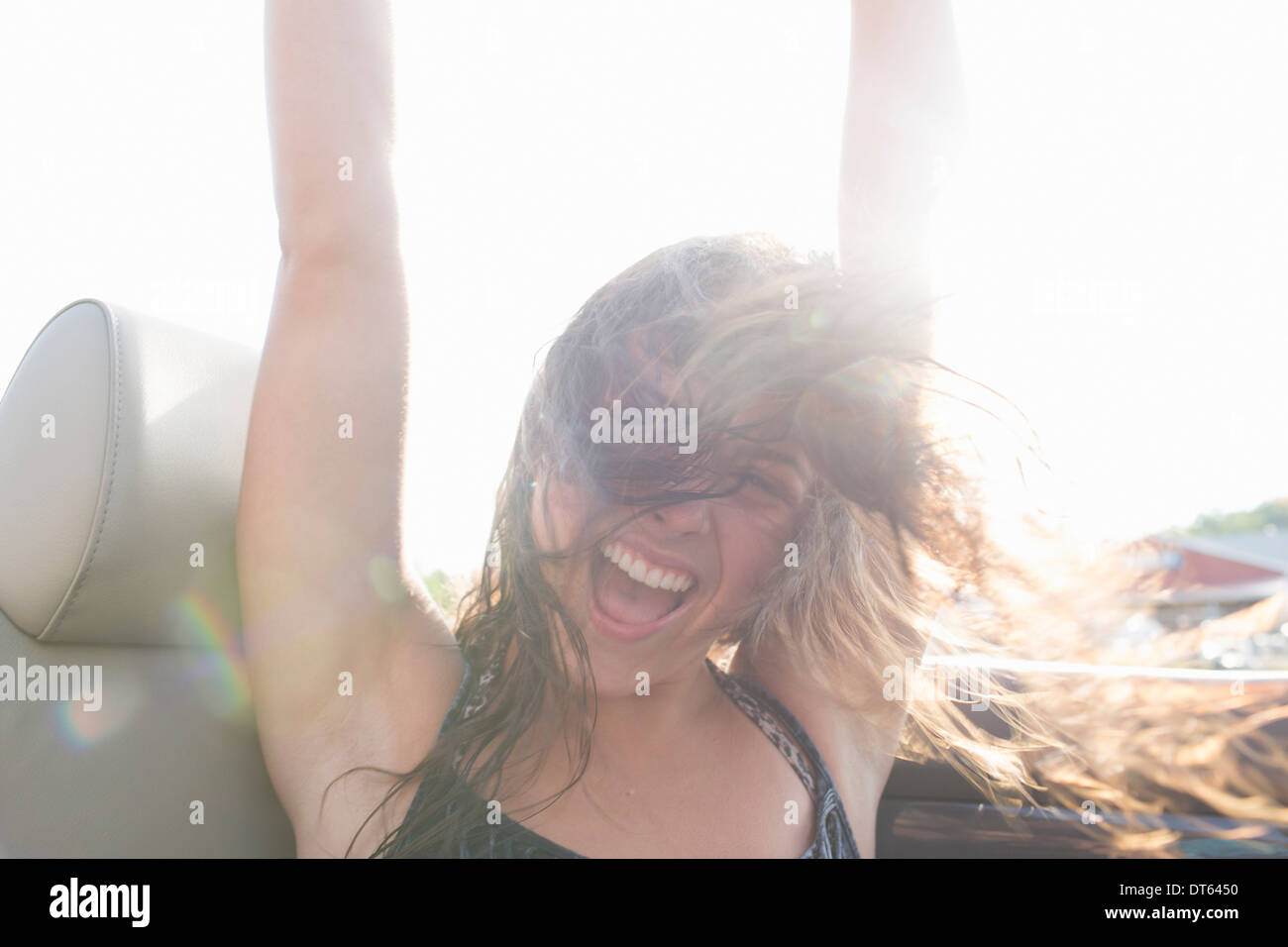 Expressing her view hi-res stock photography and images - Alamy