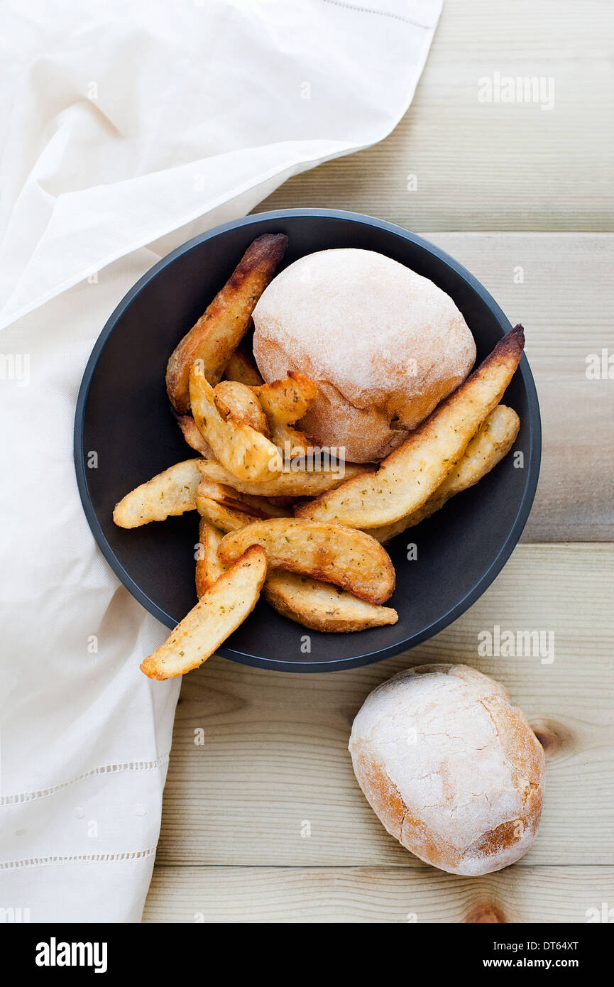 Bread chips hi-res stock photography and images - Alamy
