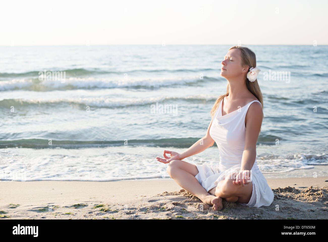 Meditation on nature hi-res stock photography and images - Alamy