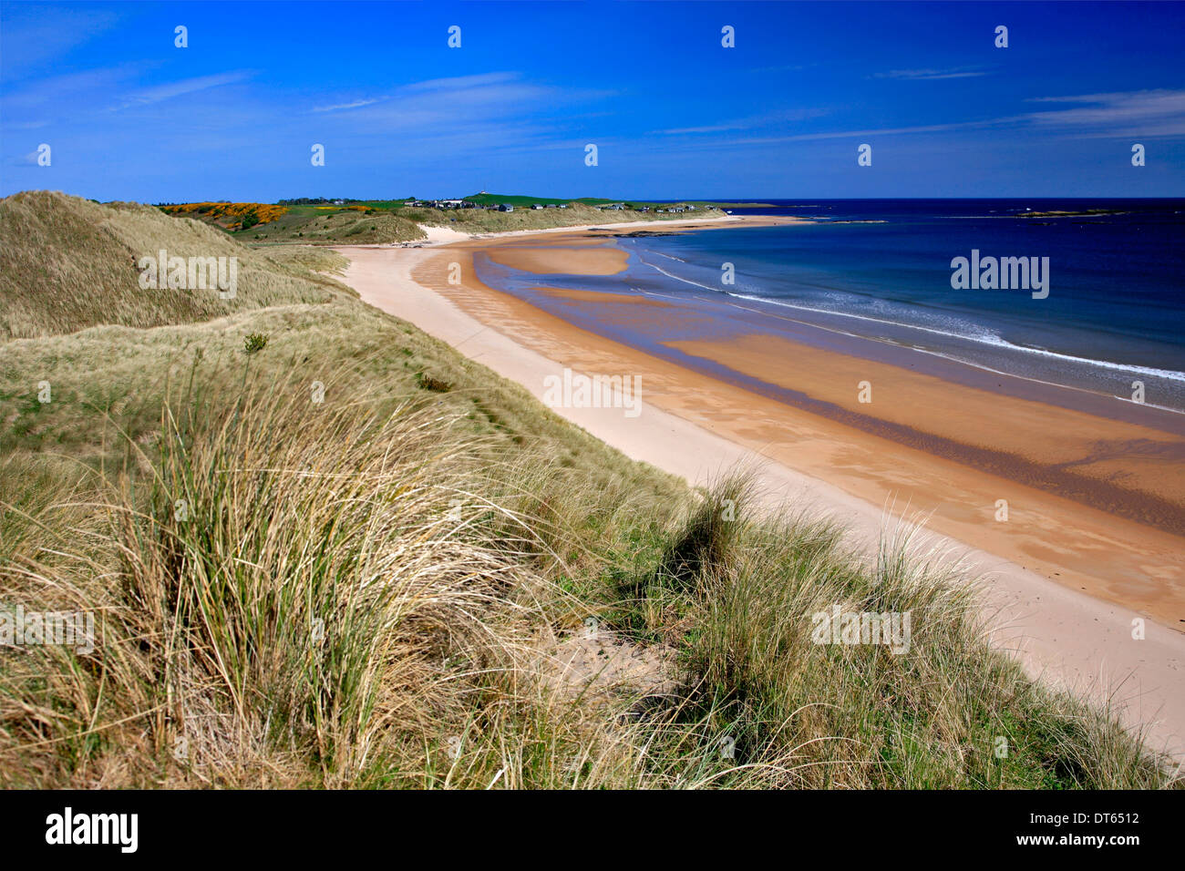 Embleton Bay North Northumberland Coast Northumbria County England UK ...