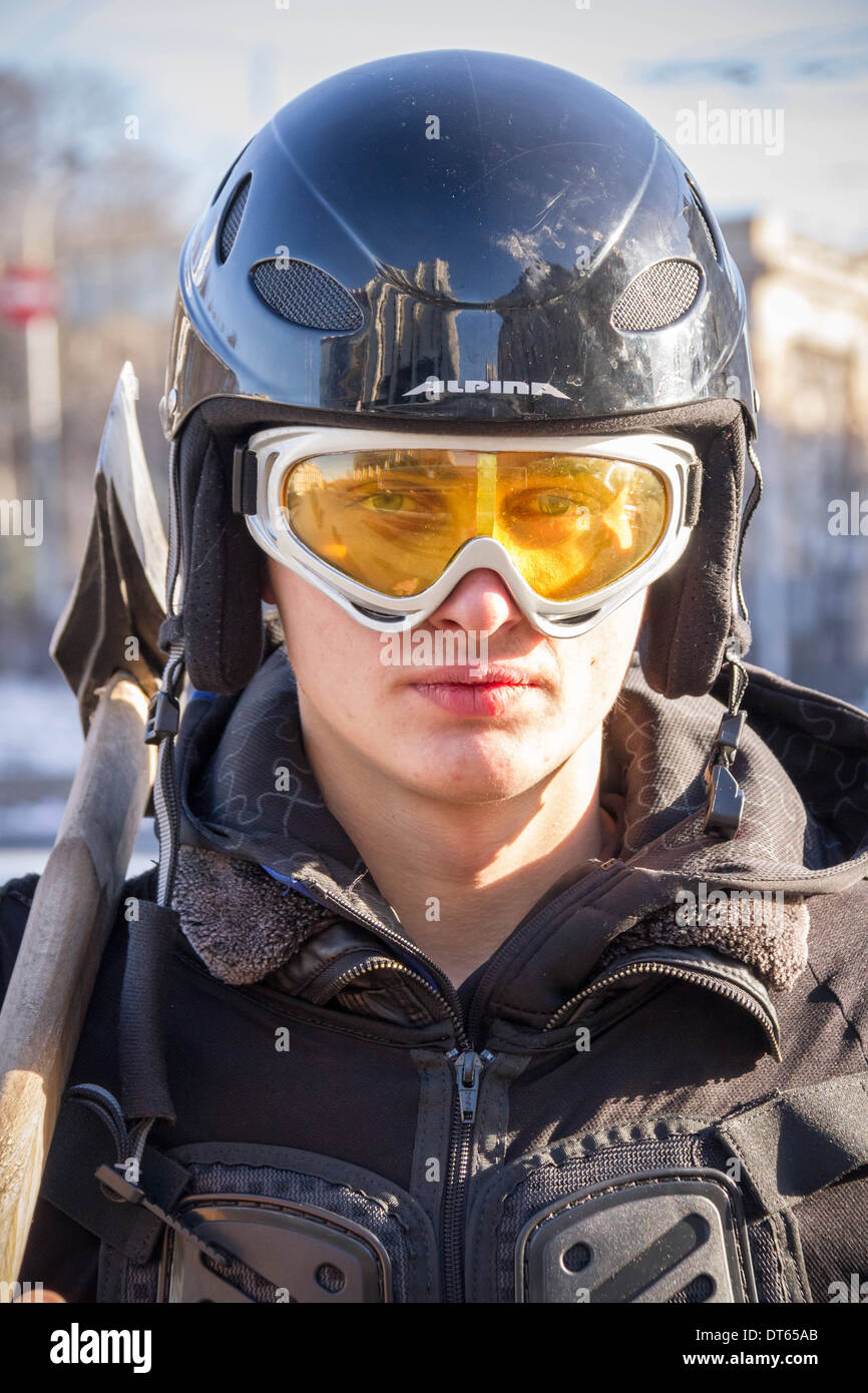 Euromaidan anti government protester hi-res stock photography and ...
