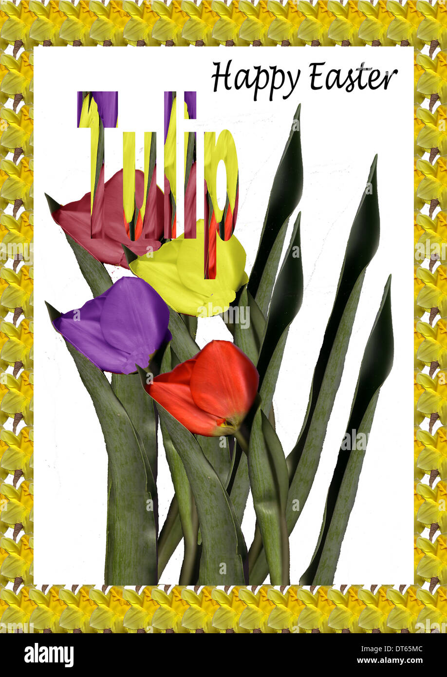 Happy easter greetings hi-res stock photography and images - Alamy