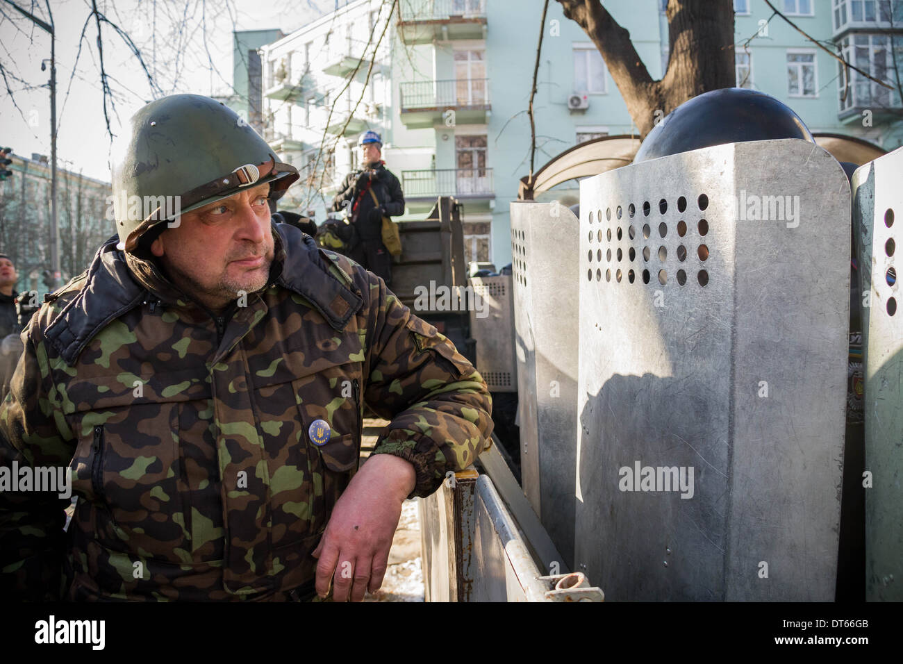 Euromaidan anti government protester hi-res stock photography and ...