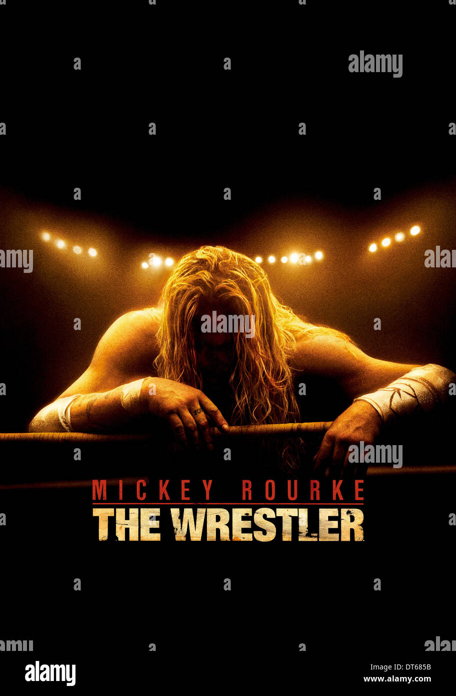 Mickey Rourke Poster Wrestler 2008 High Resolution Stock Photography ...