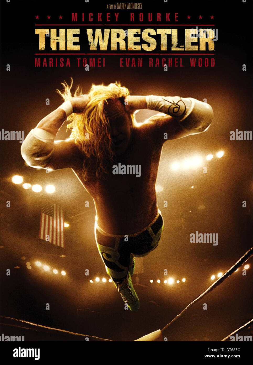 Mickey Rourke Poster Wrestler 2008 High Resolution Stock Photography ...