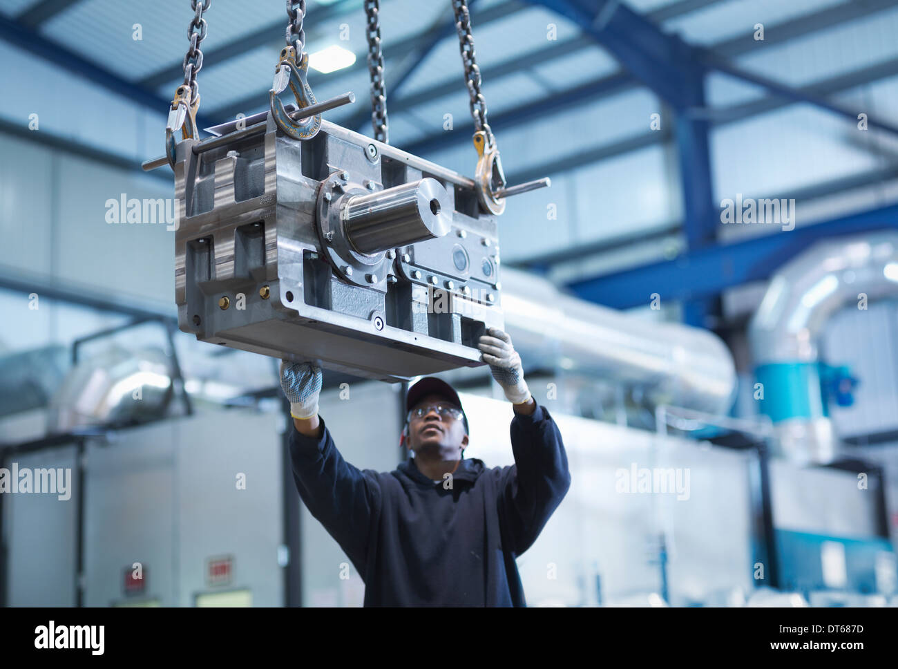 Gear Industrial Gearbox In Engineering Stock Photos & Gear Industrial ...