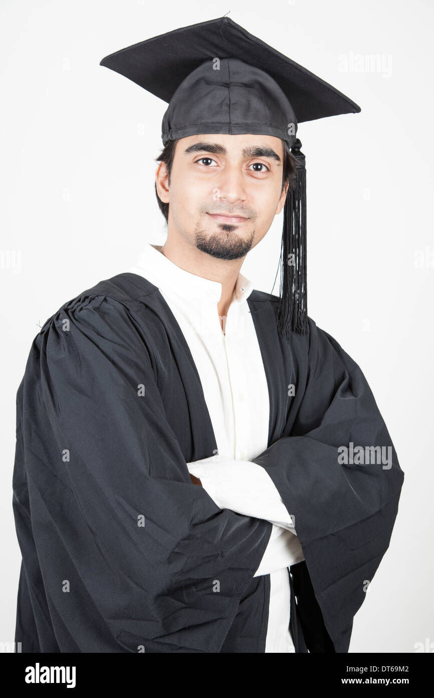 Portrait of a young asian graduate Stock Photo - Alamy