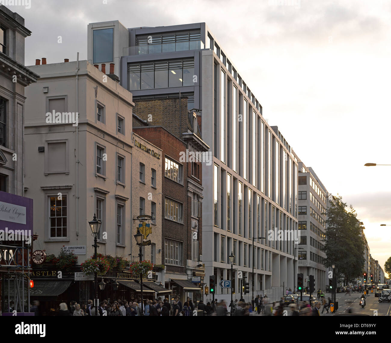95 Wigmore Street, London, United Kingdom. Architect: ORMS Architecture ...