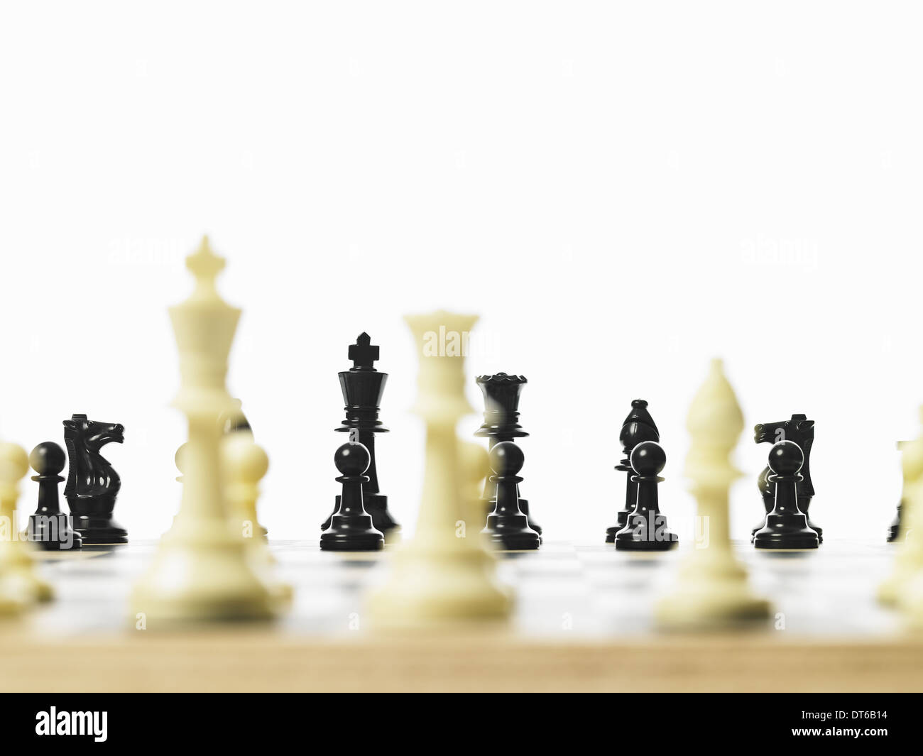 Chess Board Strategy Stock Photo - Alamy