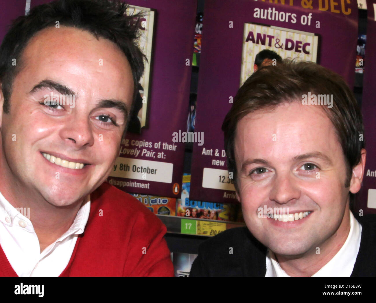 Ant and Dec Celebrity TV Personalities and Show Hosts during Book ...