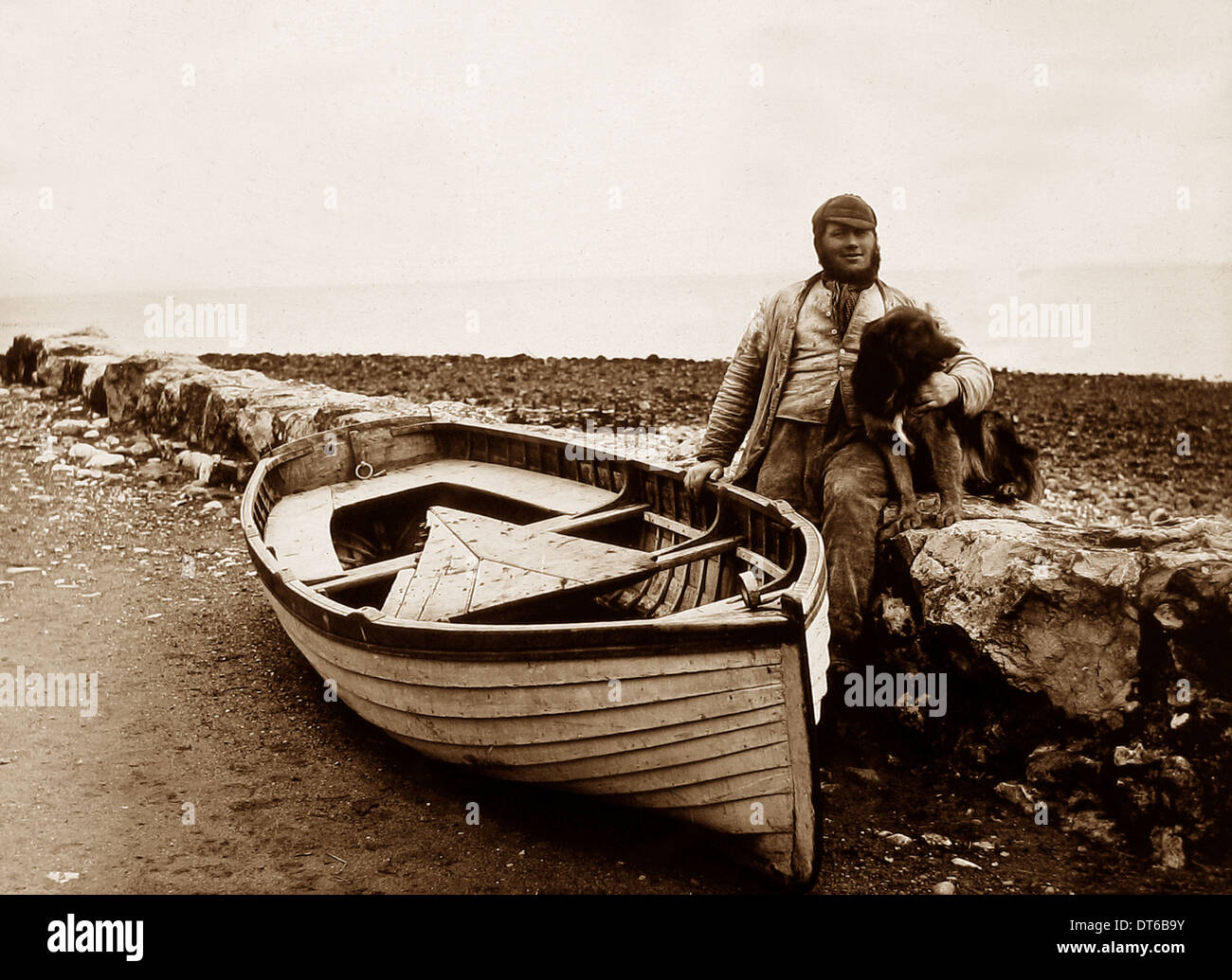 Fisherman victorian period hi-res stock photography and images - Alamy