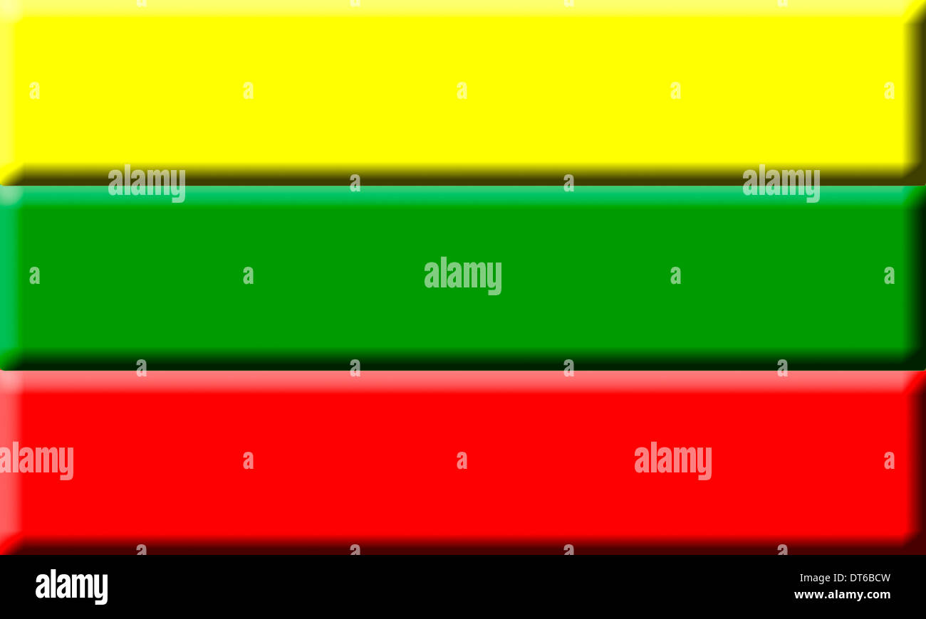 Lithuania National Flag Stock Photo Alamy