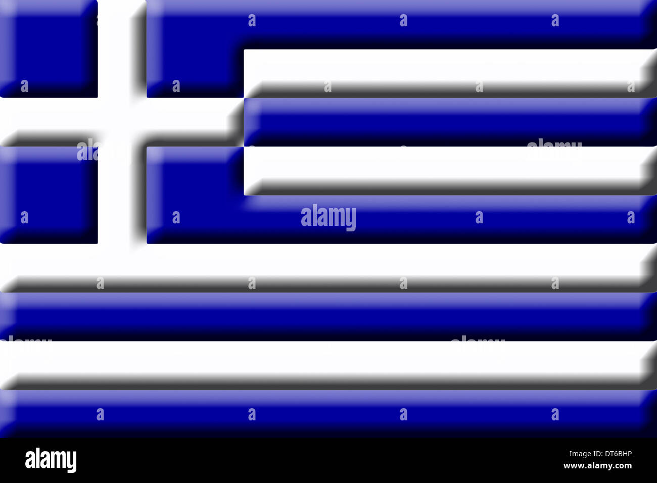 Greece - national flag Stock Photo - Alamy
