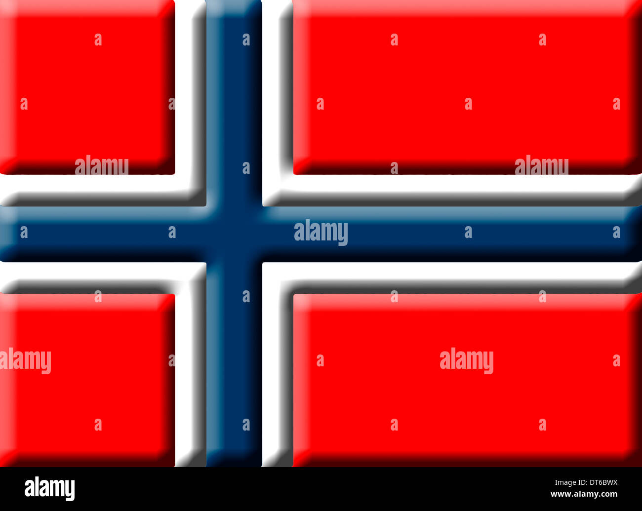 Norway - national flag Stock Photo - Alamy