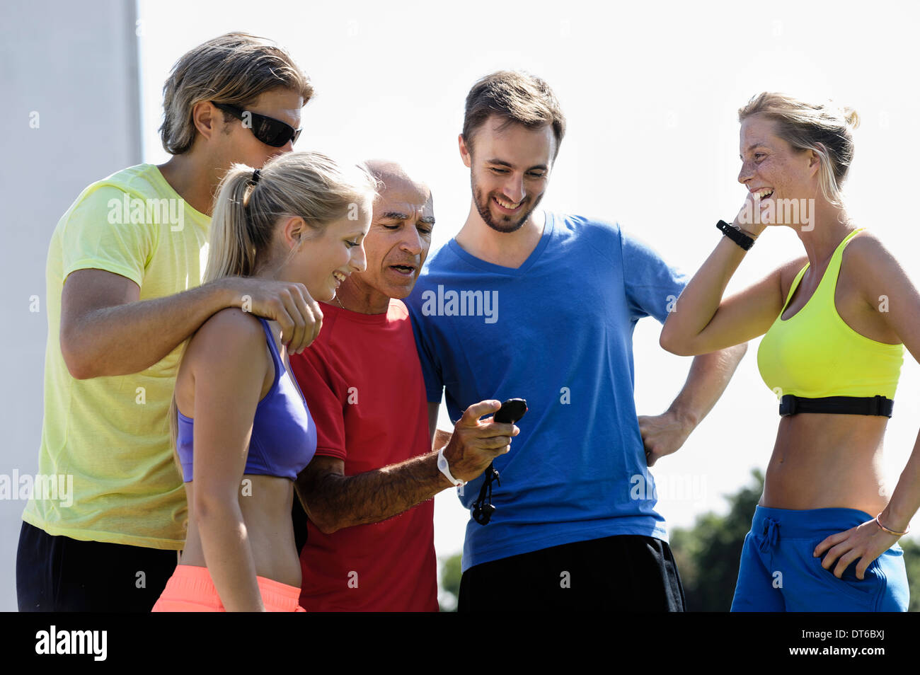 Using a stopwatch hi-res stock photography and images - Alamy