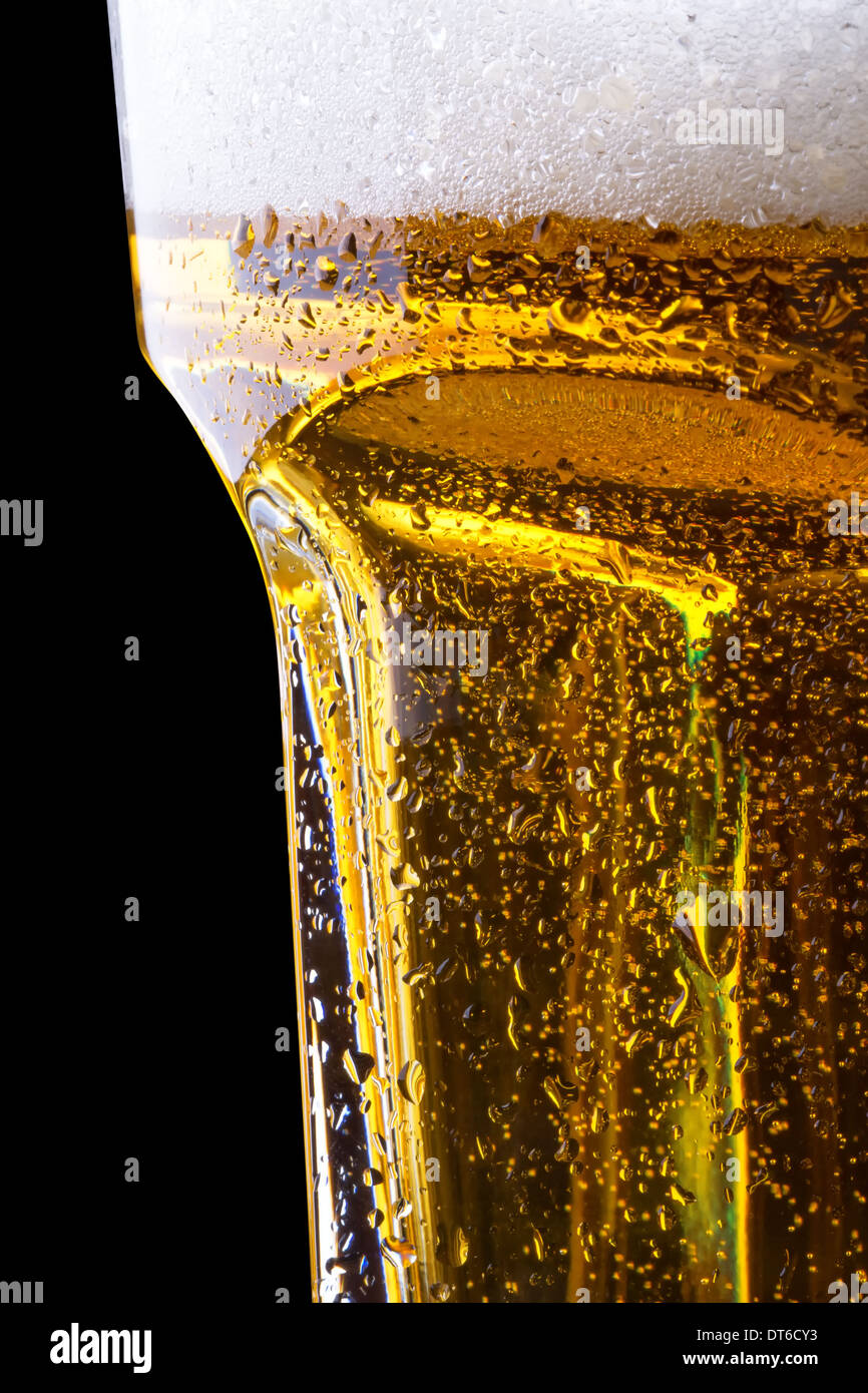 wet fresh beer isolated on a background Stock Photo - Alamy