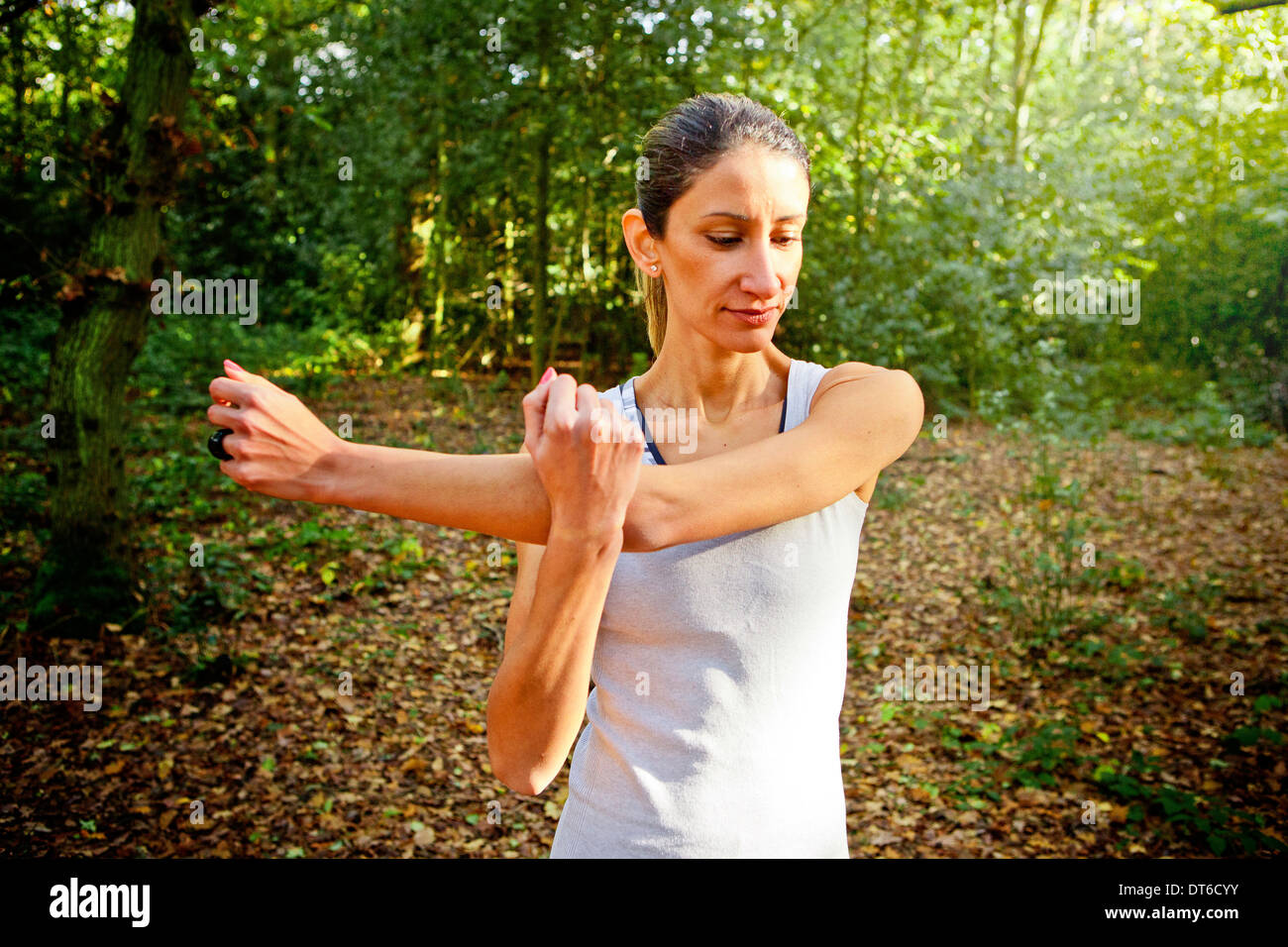 Ground stretching hi-res stock photography and images - Alamy