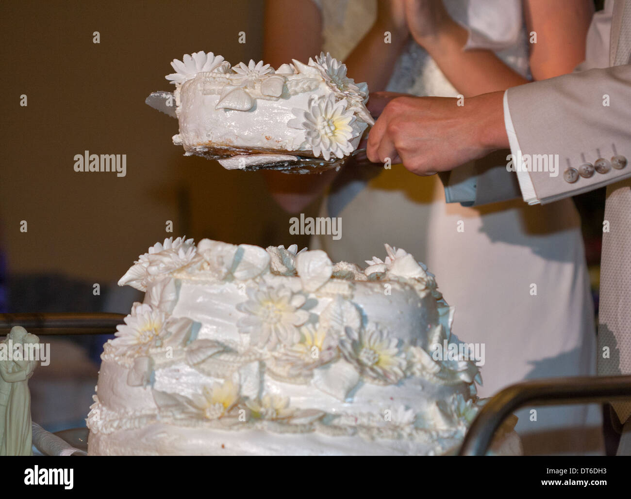 Cake cutting ceremony hi-res stock photography and images - Alamy