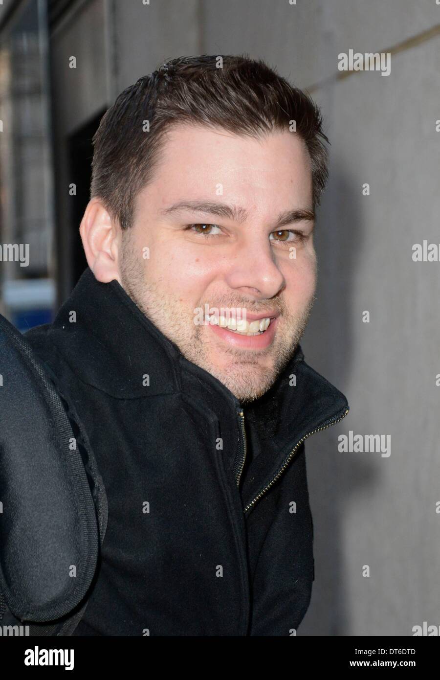 New York, NY, USA. 10th Feb, 2014. Tim Morehouse at talk show ...