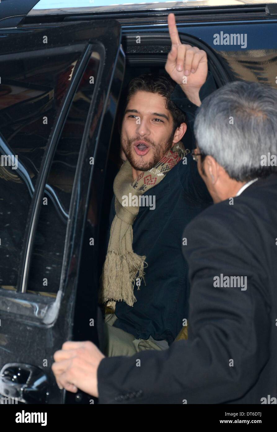 New York, NY, USA. 10th Feb, 2014. Tyler Posey at talk show appearance ...