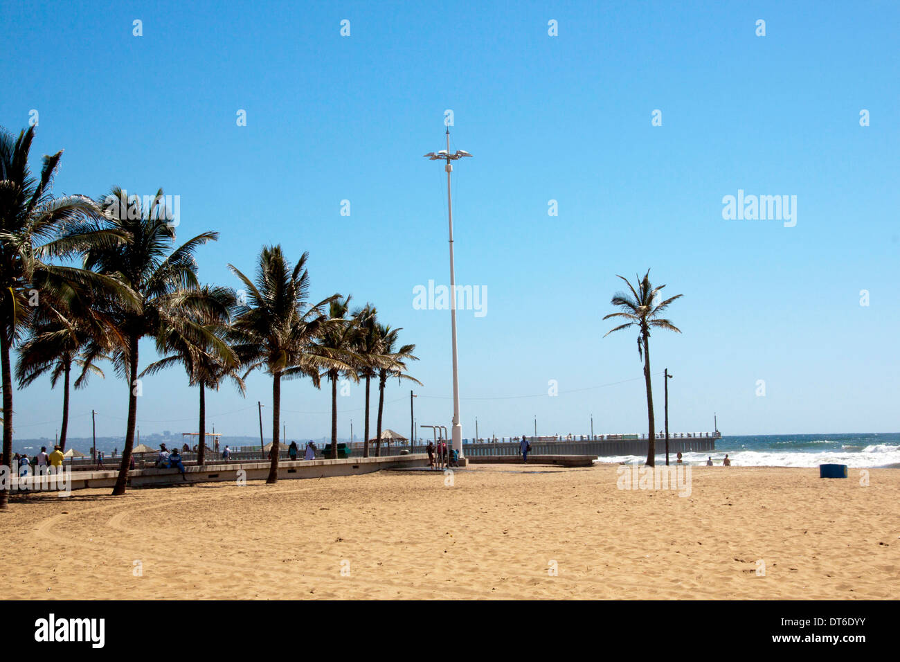 Summer holiday on durban beach hi-res stock photography and images - Alamy