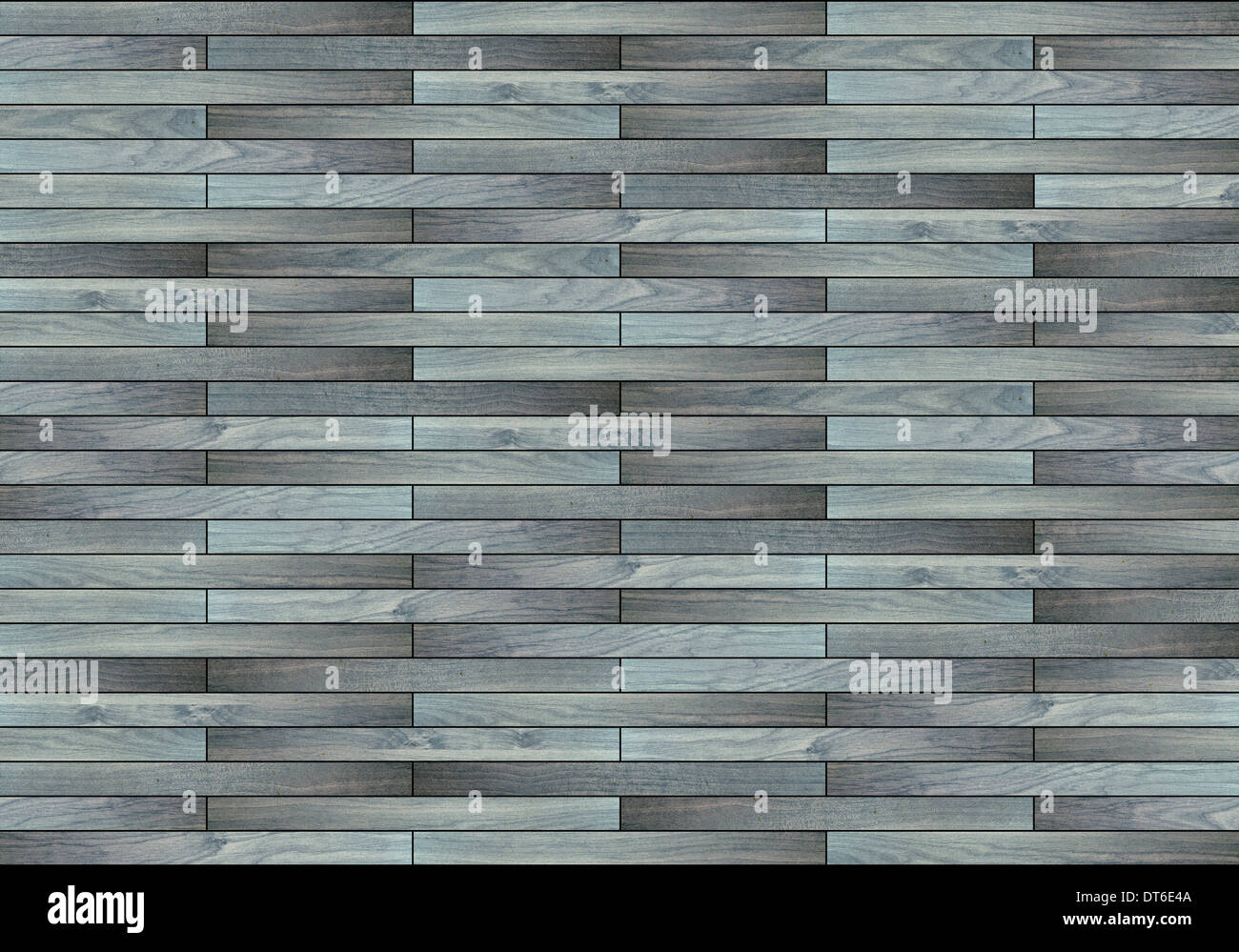 blue parquet backdrop made from painted wooden tiles Stock Photo - Alamy