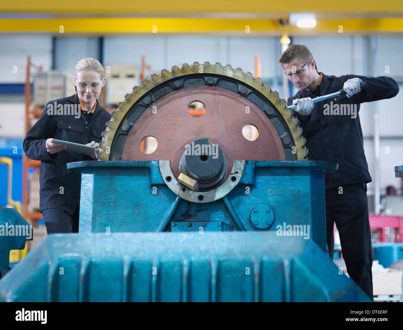 Industrial Teamwork Team Work High Resolution Stock Photography and ...
