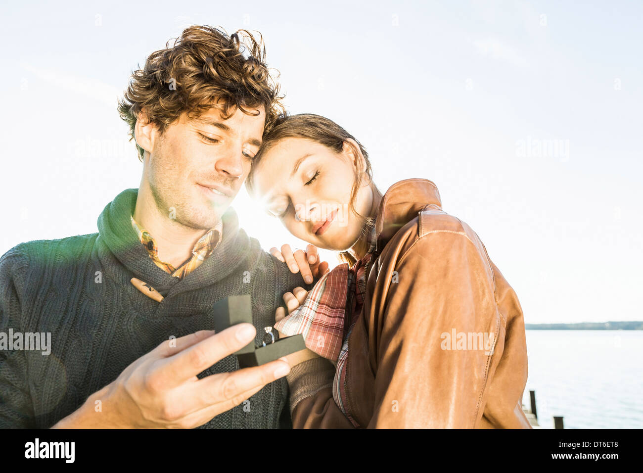 Man asking woman hi-res stock photography and images - Alamy