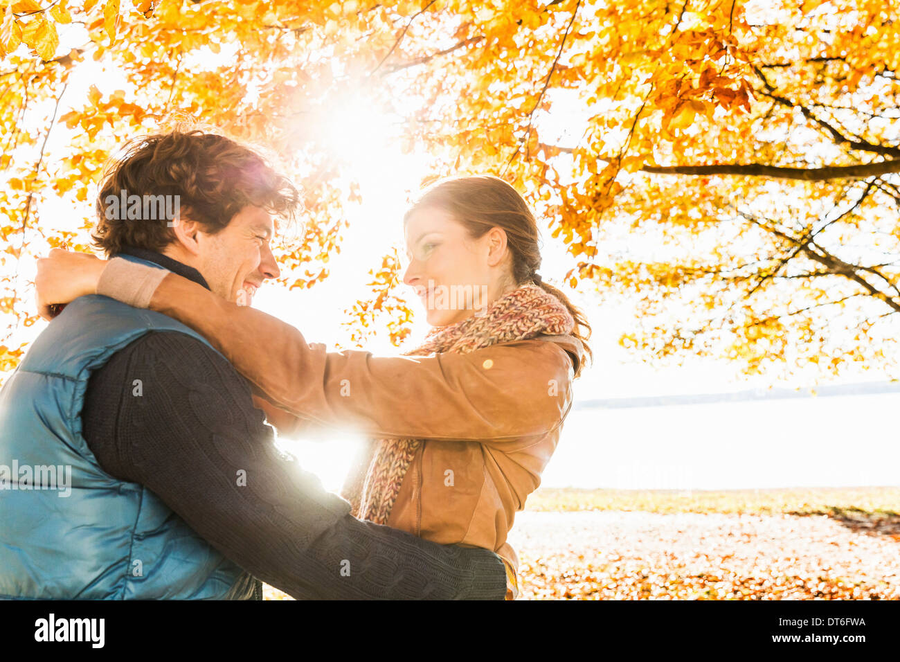 Tree hugging adult hi-res stock photography and images - Alamy