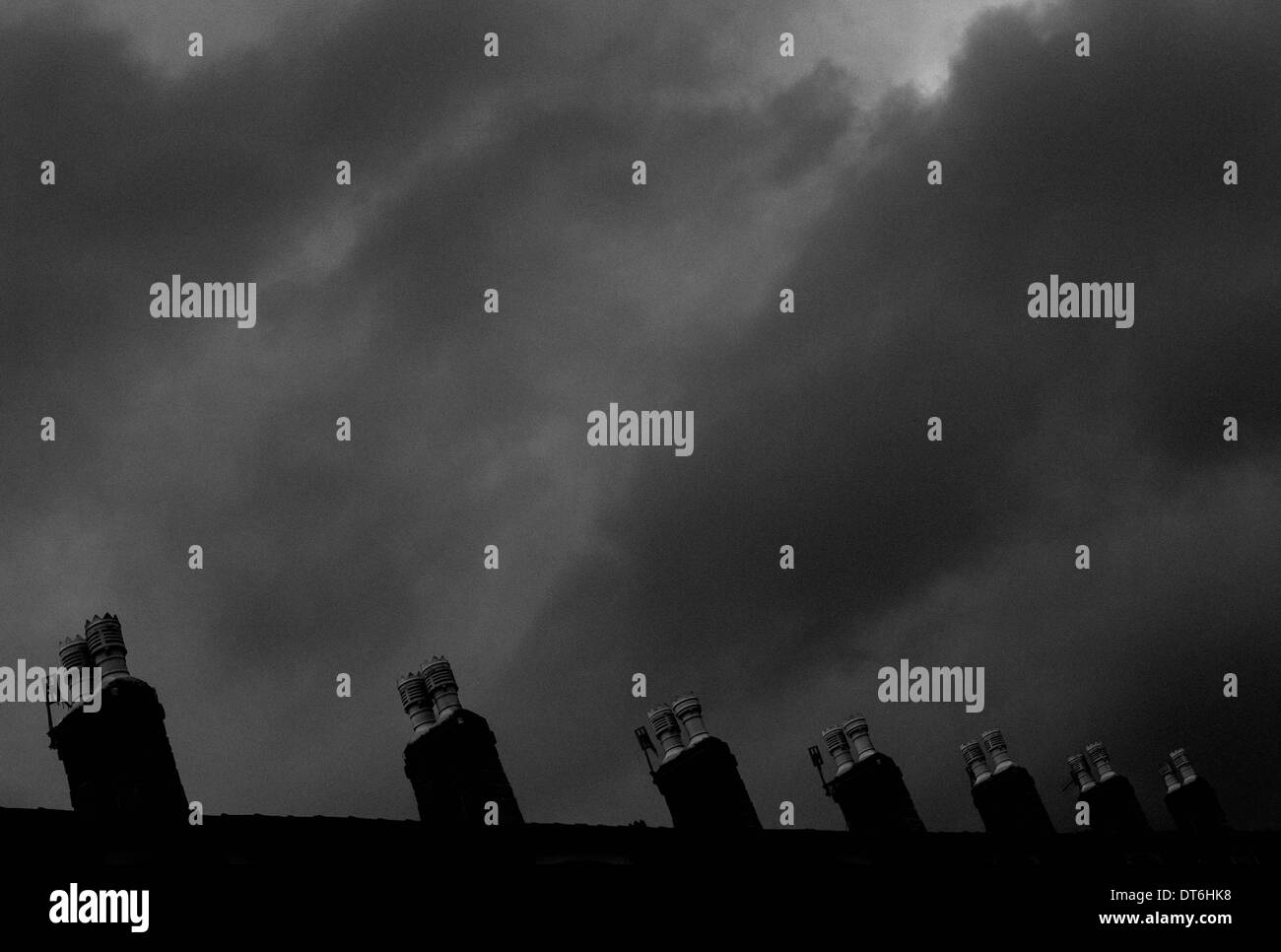 Under chimney Black and White Stock Photos & Images - Alamy