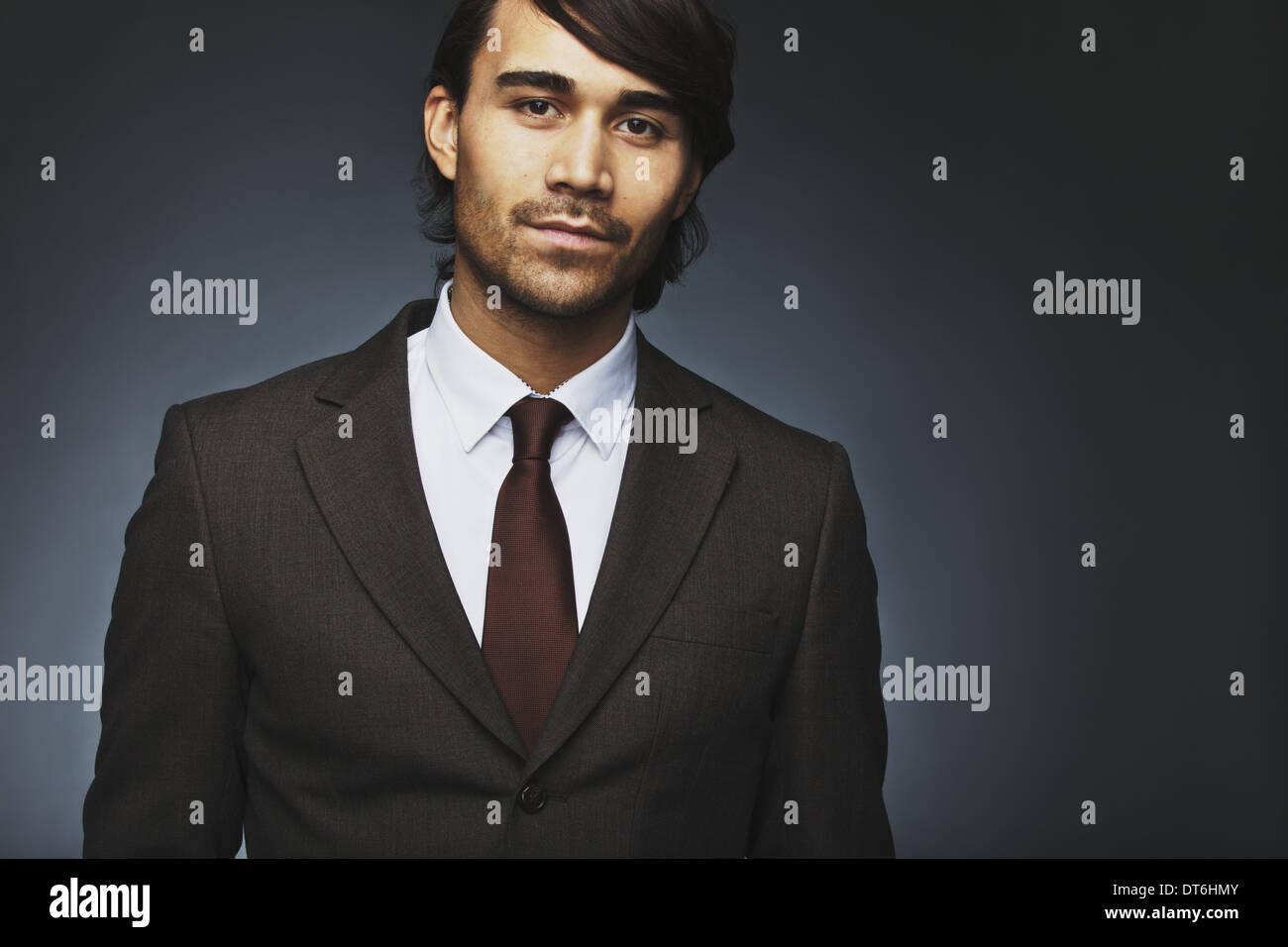 Male handsome man in suit hi-res stock photography and images - Alamy