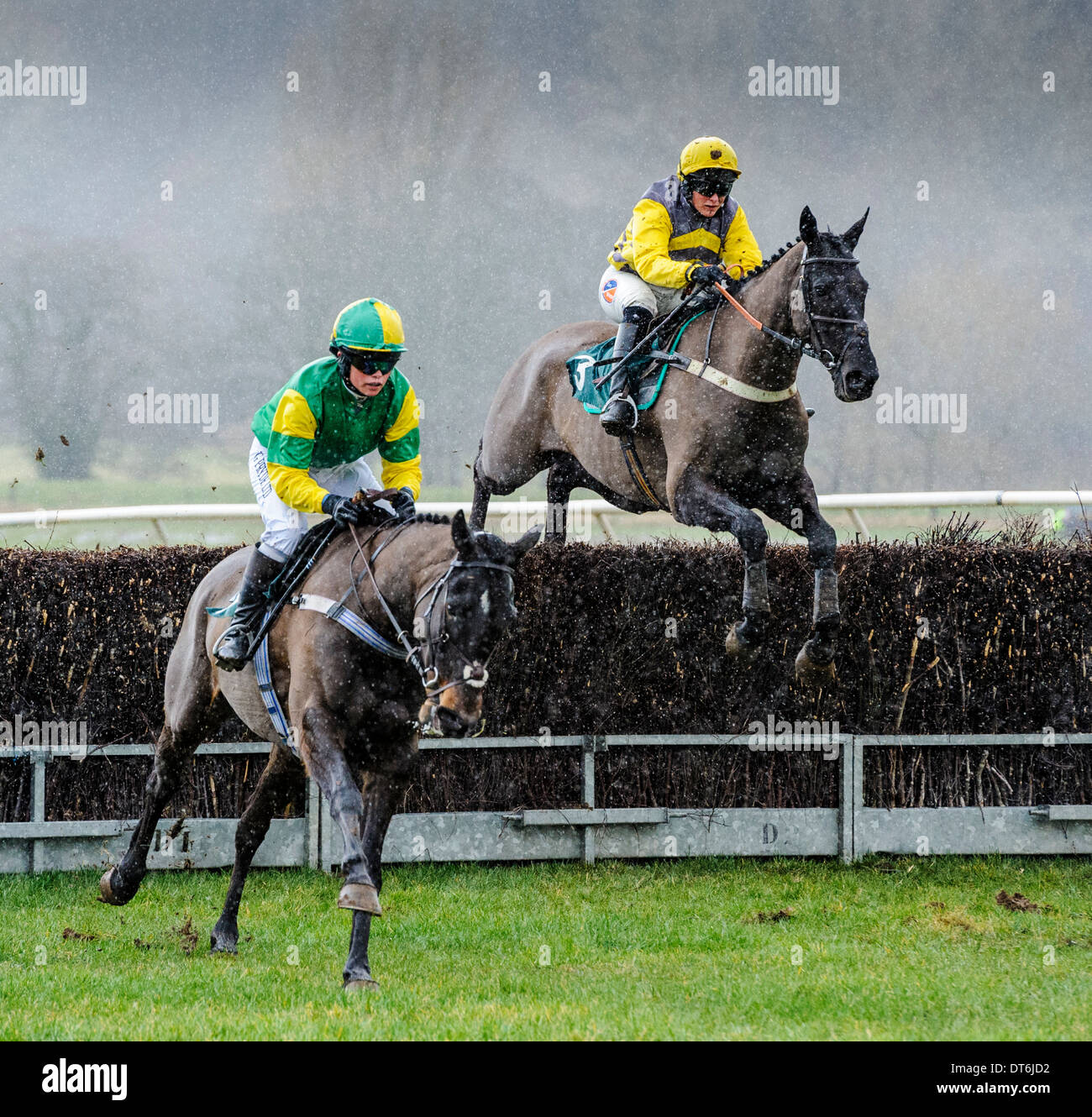 Point point racing overton farm hi-res stock photography and images - Alamy