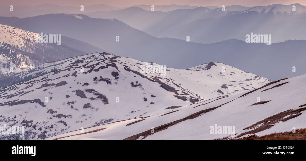 High mountain in spring time Stock Photo - Alamy