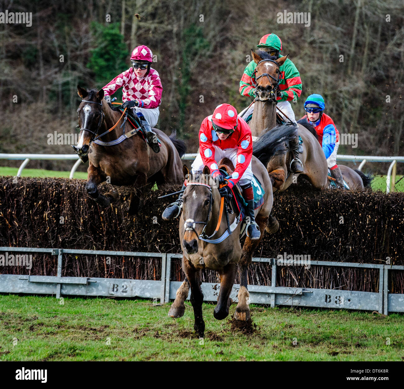 Point point racing overton farm hi-res stock photography and images - Alamy