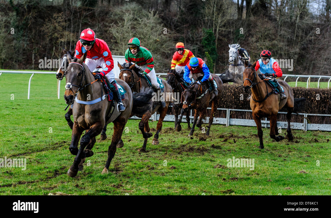Point to point racing at Overton Farm, Crossford, South Lanarkshire ...